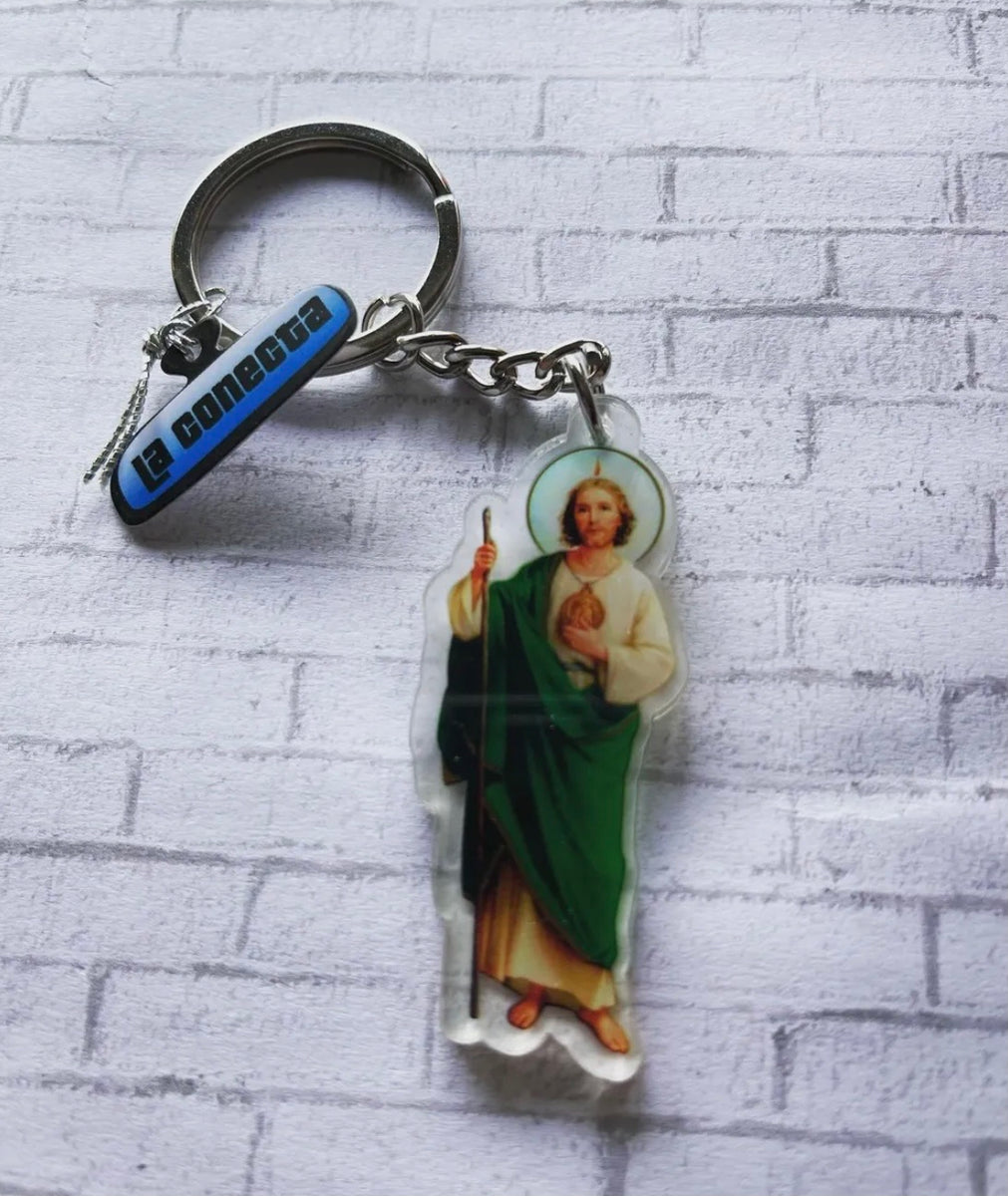 La Conecta Key Chain - San Judas – Truck Performance